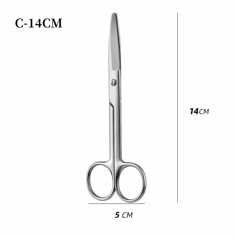 Ножницы хирургические C-14CM, 14 см, нержавеющая сталь