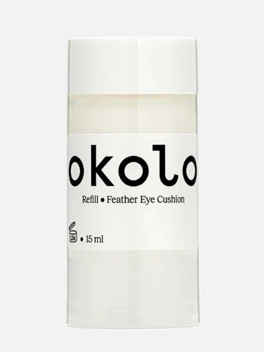 Рефил Крем для глаз из листьев конопли feather eye cushion