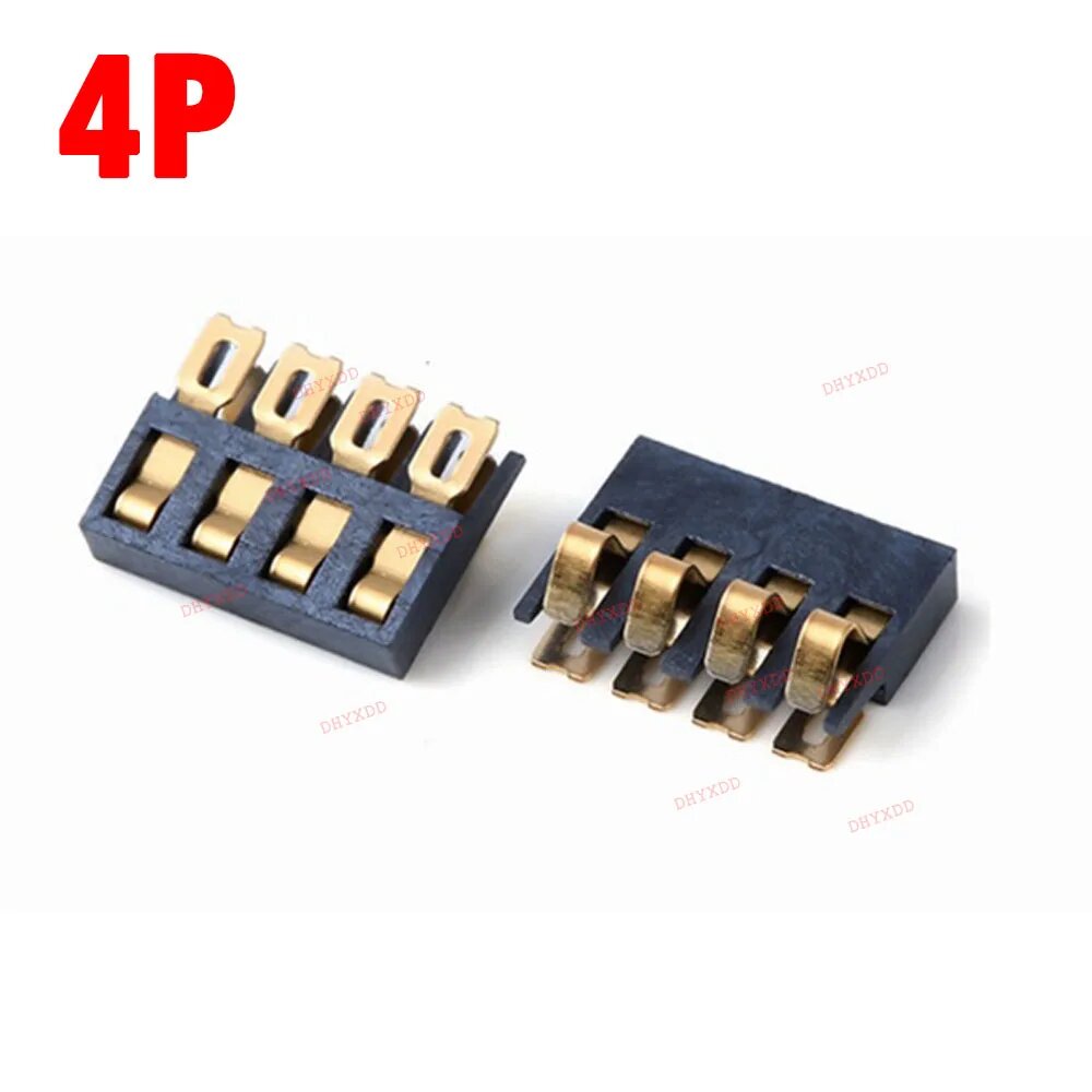 10 шт. Пружинные разъемы WCLDDCH Battery Connector 2.0MM Pitch 4P