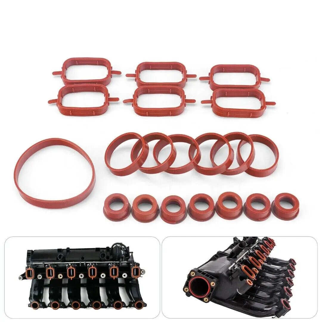 Прокладки впускного коллектора подходят для Bmw M47 M57 E46 E53 E60 E63 E65 E87 E90 E91