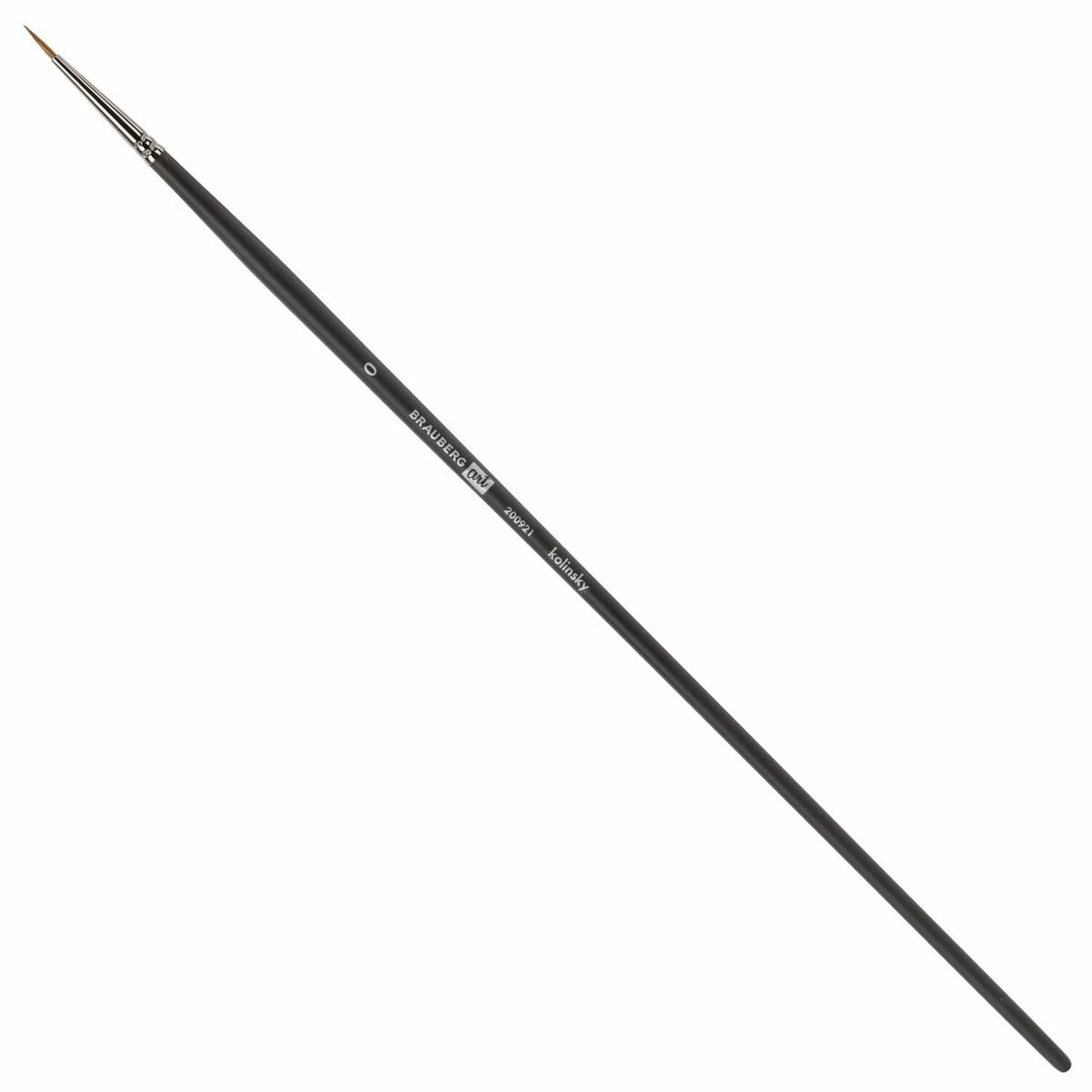 Кисть художественная Brauberg Art Classic, колонок, круглая, №0, длинная ручка (200921), 5шт.