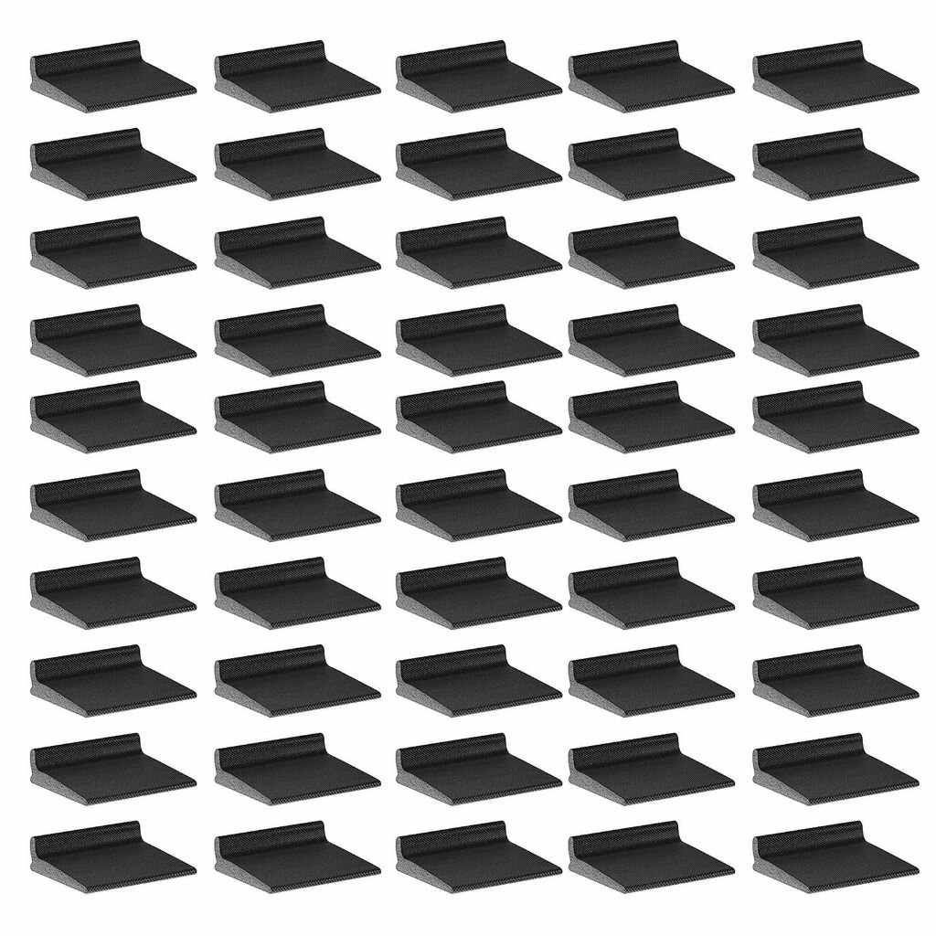 Упаковка из 50 самоклеящихся дверных уплотнителей, эффективная звукоизоляция, уплотнители кромок, изоляция для домашней рекламы