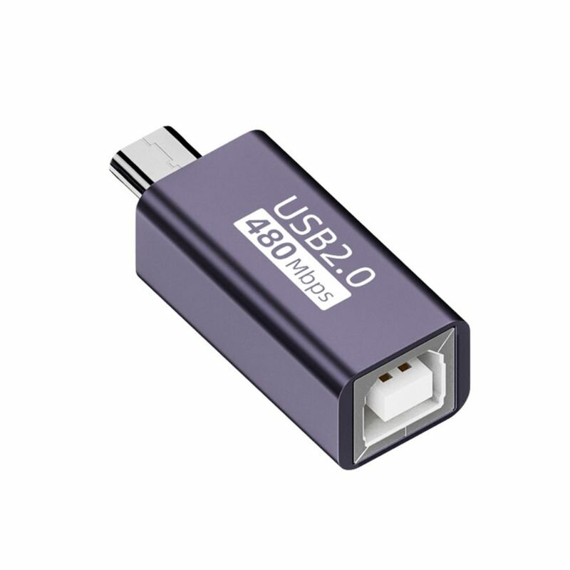 (1 шт.) Адаптер USB B female серии 480 - Micro USB male