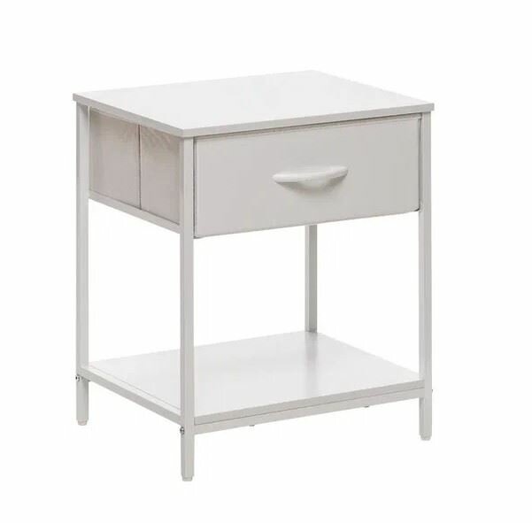 Тумба с полкой и 1 ящ. RB Линкс Каркас белый / ящики белый Размеры: Высота 520мм Глубина 350мм Ширина 425мм