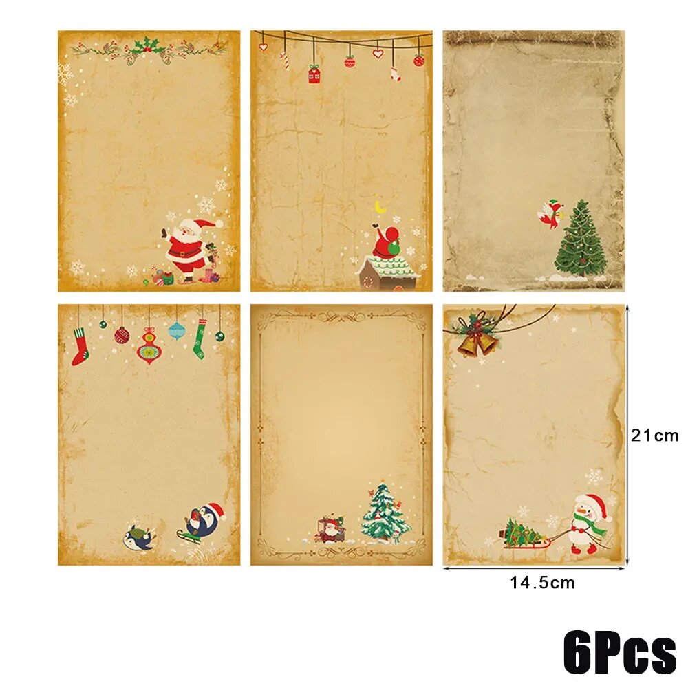 Набор для рождественских открыток Letter Paper