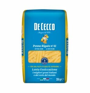 Макаронные изделия DE CECCO №41 Penne rigate (Пенне ригате) (пакет) 250г