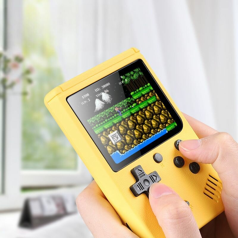 Тетрис Цветной Игра Электронная С Большим Экраном Мини Игровая Приставка