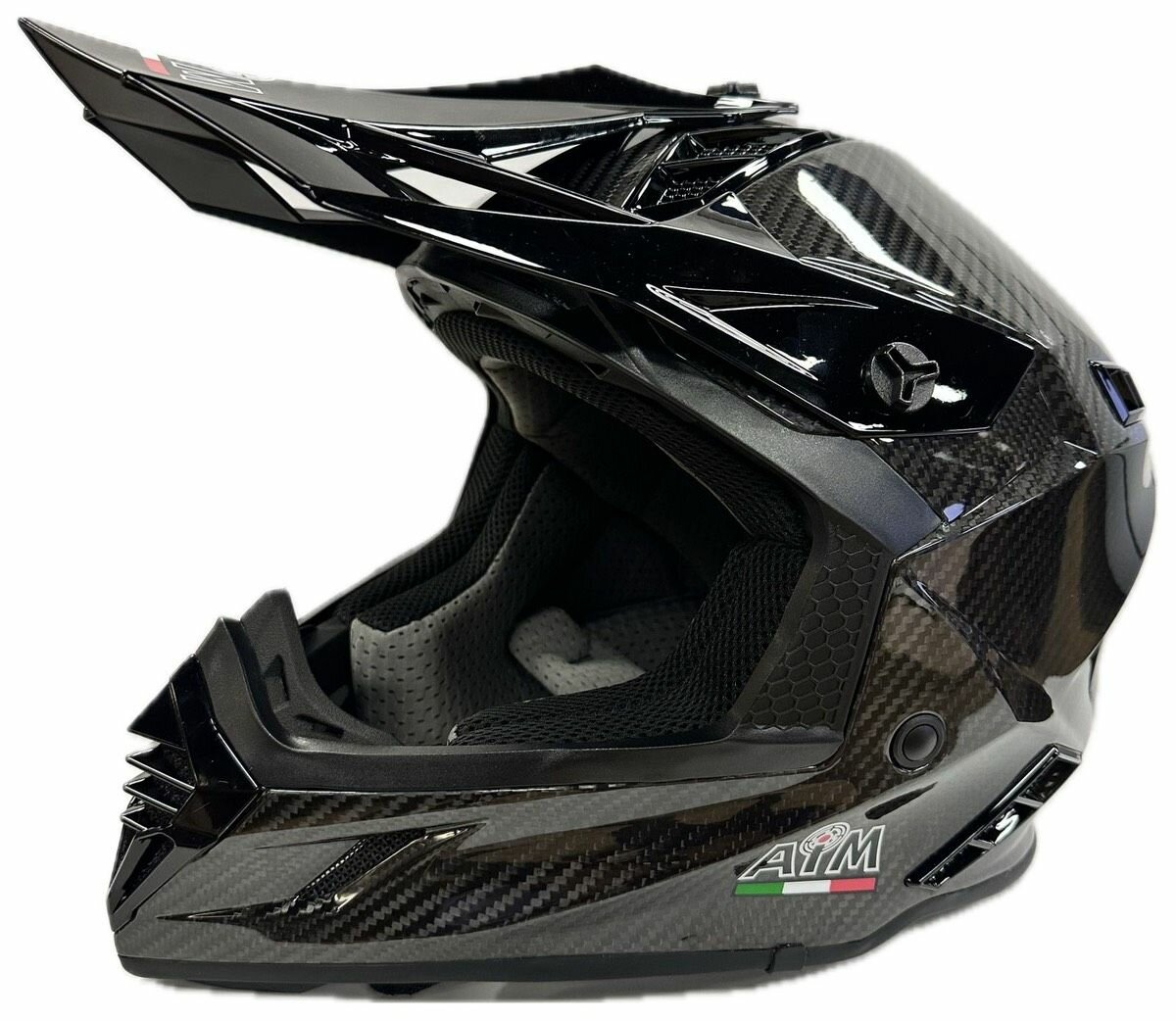 Шлем AiM RH855 Carbon 3K Glossy XXL