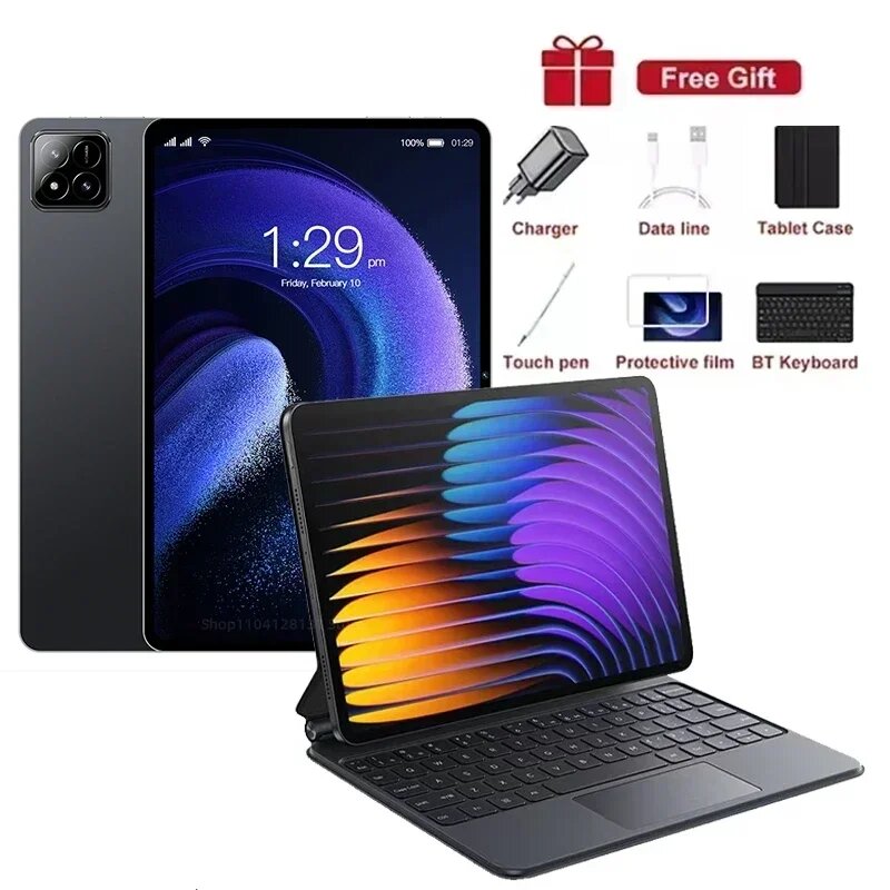 Планшет Pad 7S Pro 11" 16/1TB Black с клавиатурой