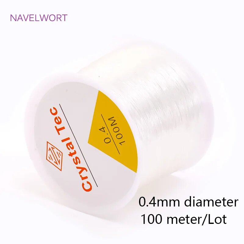 Хрустальная нить NAVELWORT для бижутерии 0.4 mm-100m