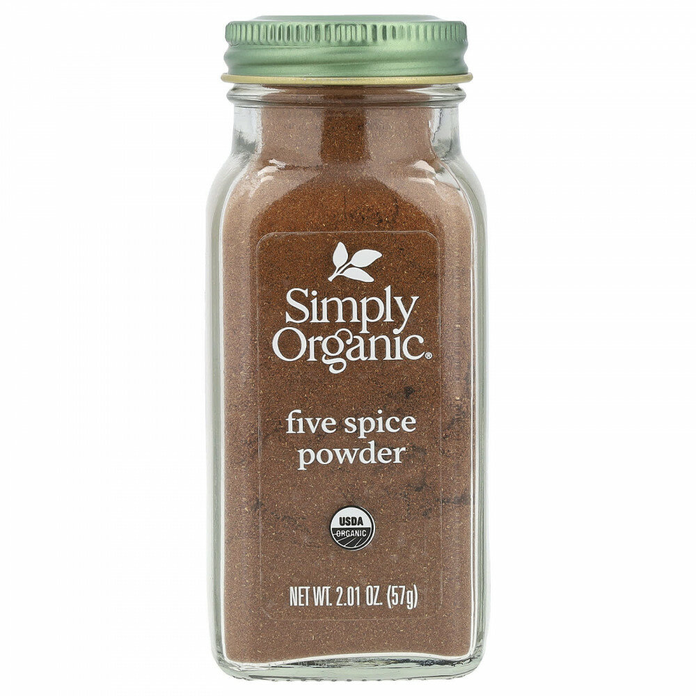 Simply Organic, Порошок Five Spice, 2.01 унции (57 г)