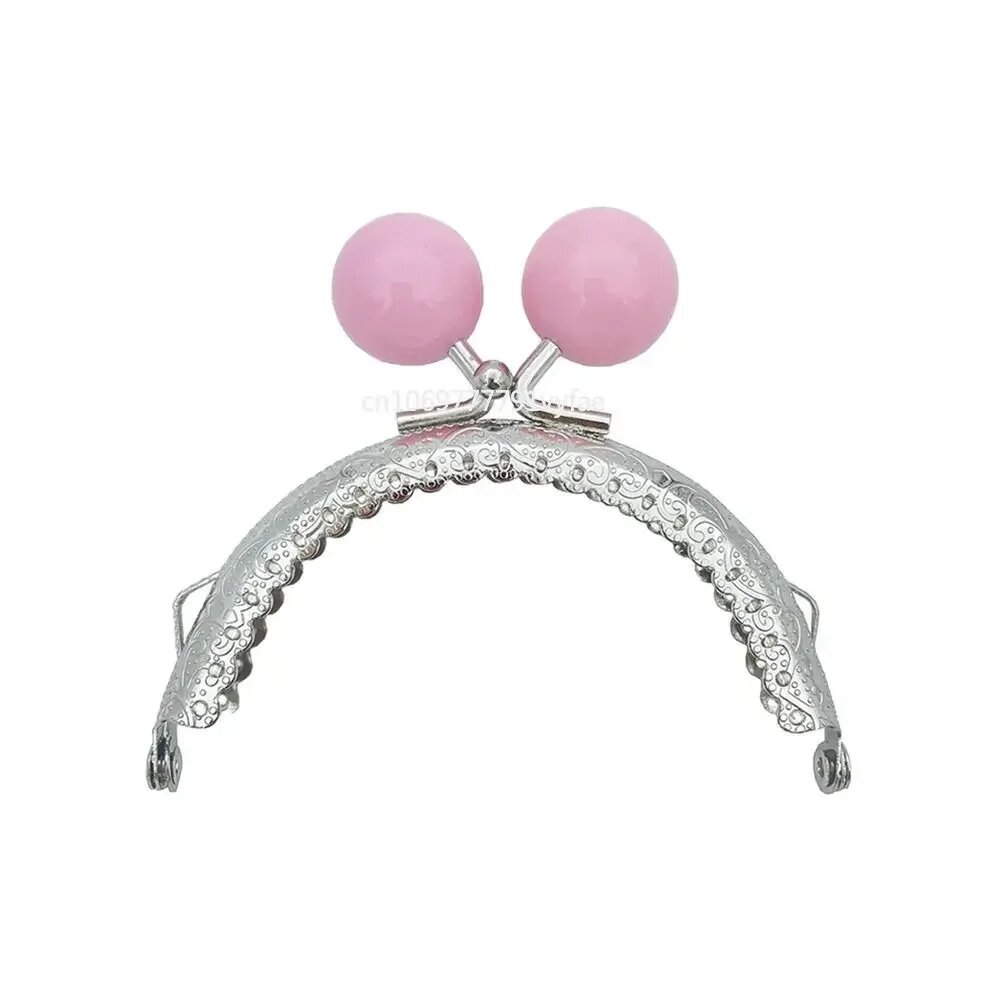 Металлическая рамка для кошелька ярких цветов, застежка-поцелуй, застежка для кошелька, рамка для сумки, застежка-поцелуй, застежка для сумки, рамка для сумки, пряжка, сделай сам, ремесло Розовый, 13