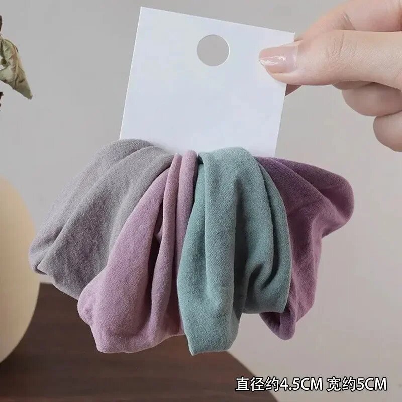 Комплект из 4 резинок для волос, серые, Color: 3