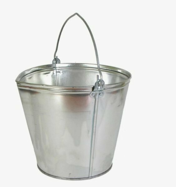 Ведро 12л оцинкованное С носиком