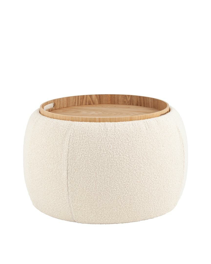 Stool Group Пуф Люкке с крышкой, бежевый, 36*56*56 см, арт. УТ000039379