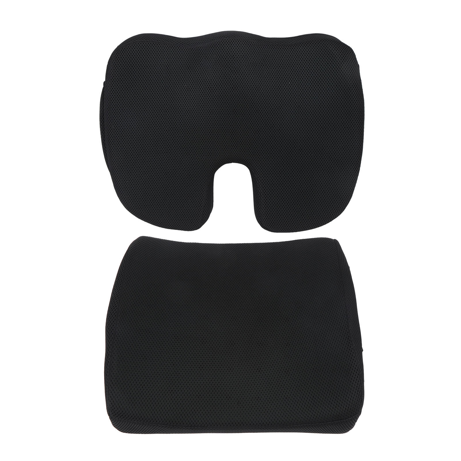 Подушка сиденья, черная подушка для поясничной поддержки, облегчение боли, мягкие подушки для стула из пены с эффектом памяти