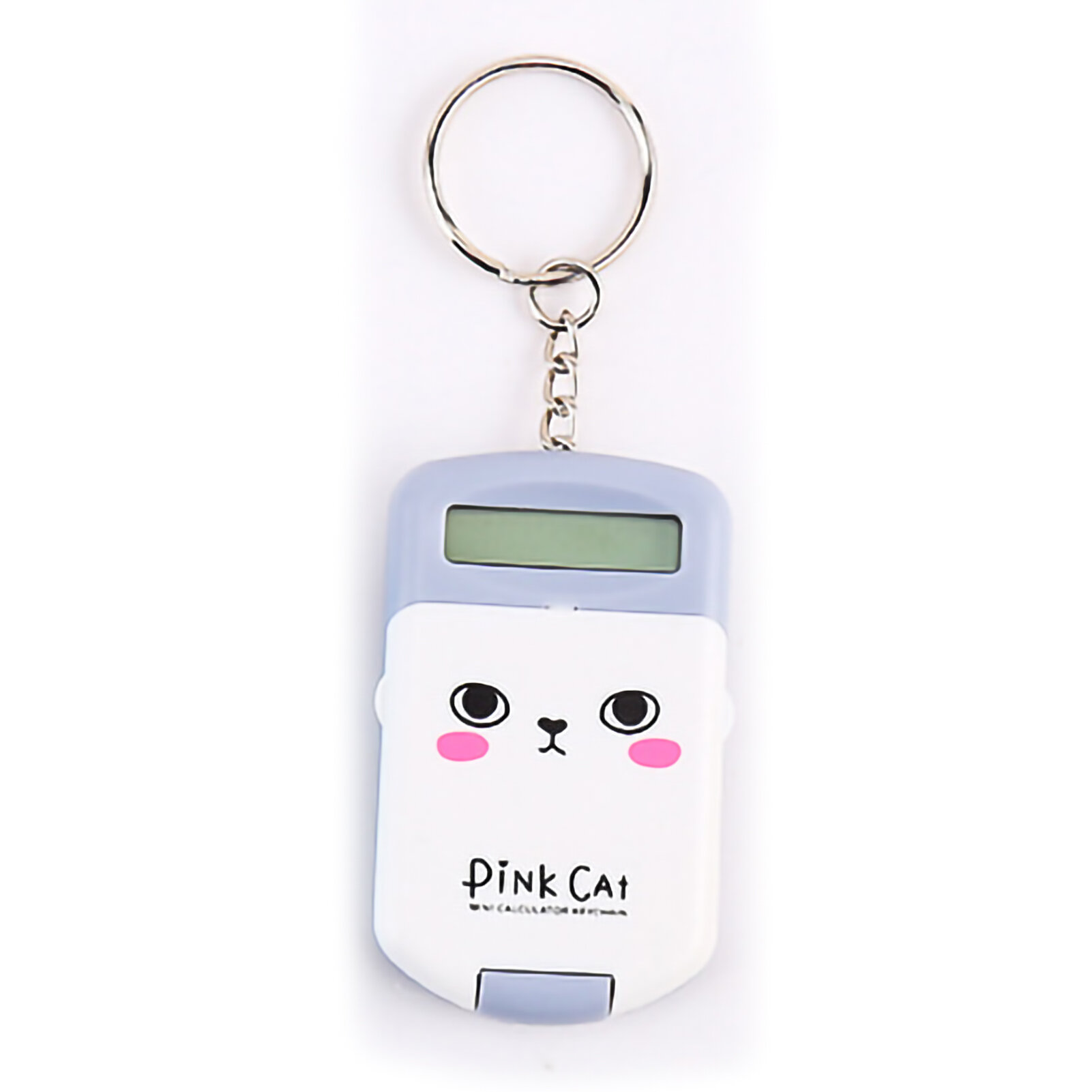 Маленький калькулятор милый красивый безопасный портативный калькулятор без запаха для студентов -серого