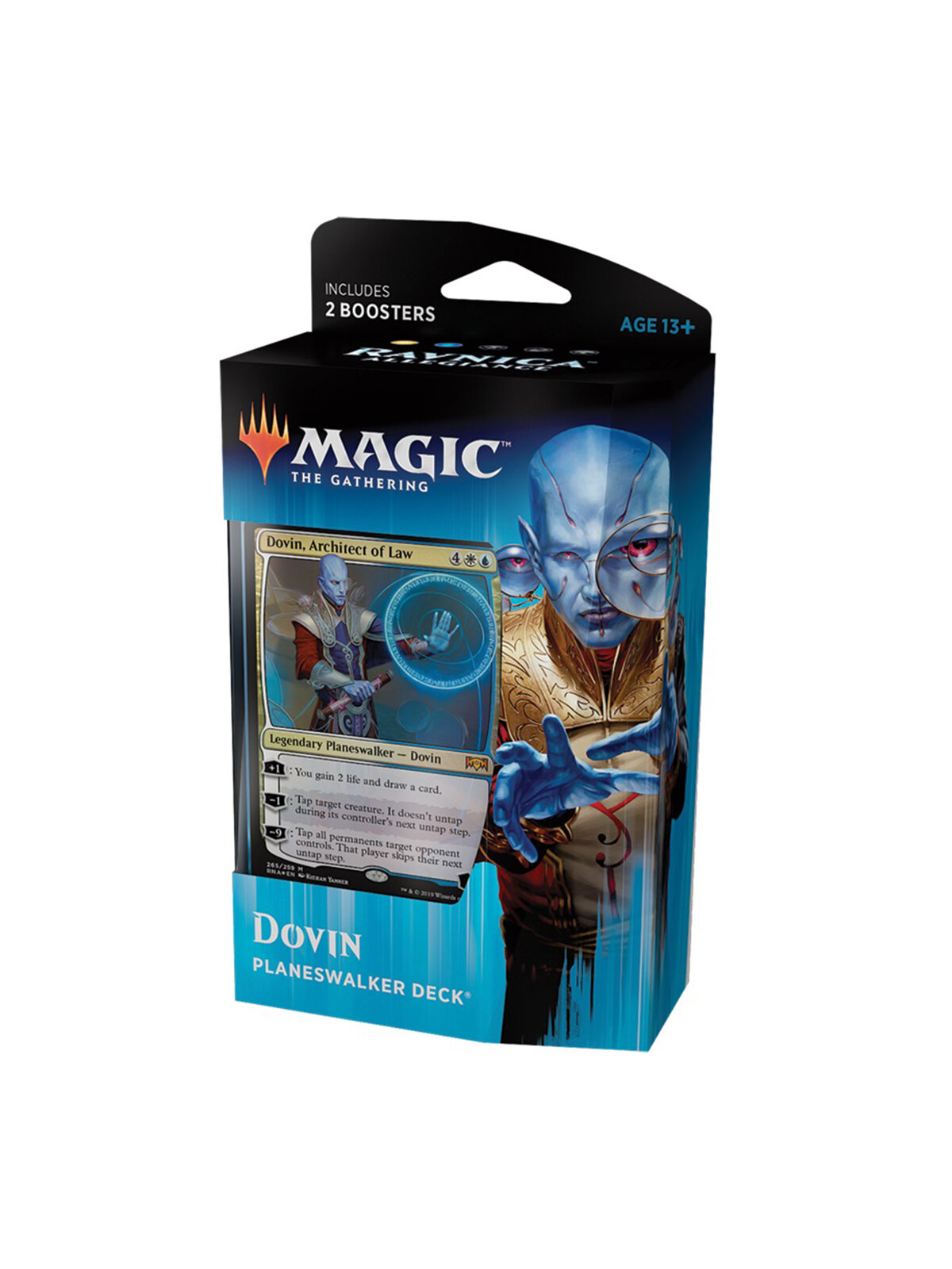 Magic The Gathering: Колода Planeswalker'а MTG Dovin издания Ravnica Allegiance на английском