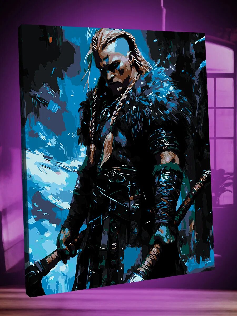 Картина по номерам Скандинавия викинги