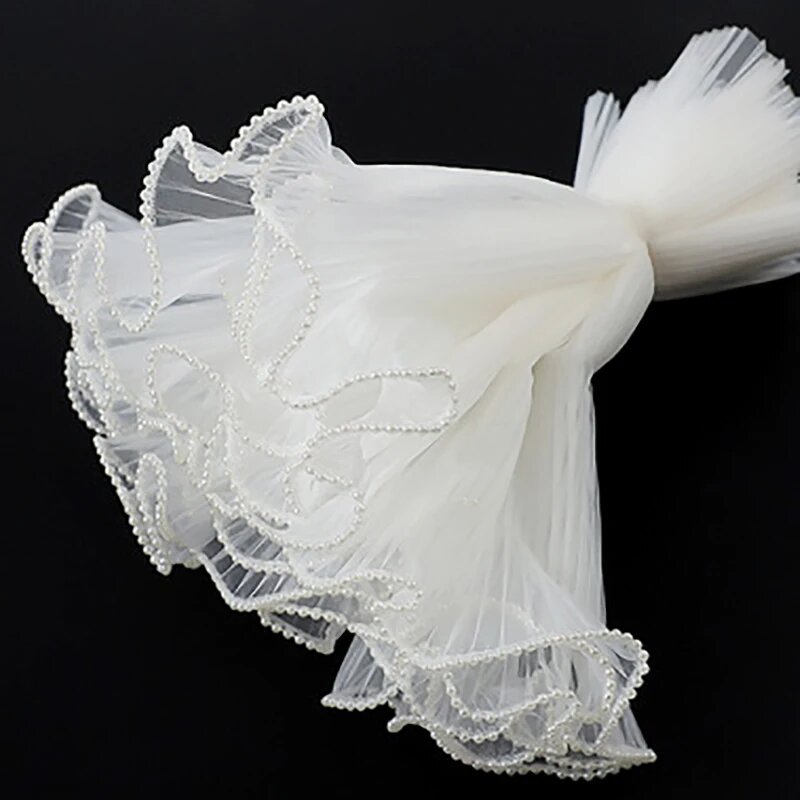 Кружевная сетка для флористики Белый, White