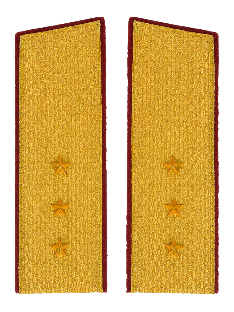 Погоны Росгвардии фсвнг парадные золотые Старший Прапорщик