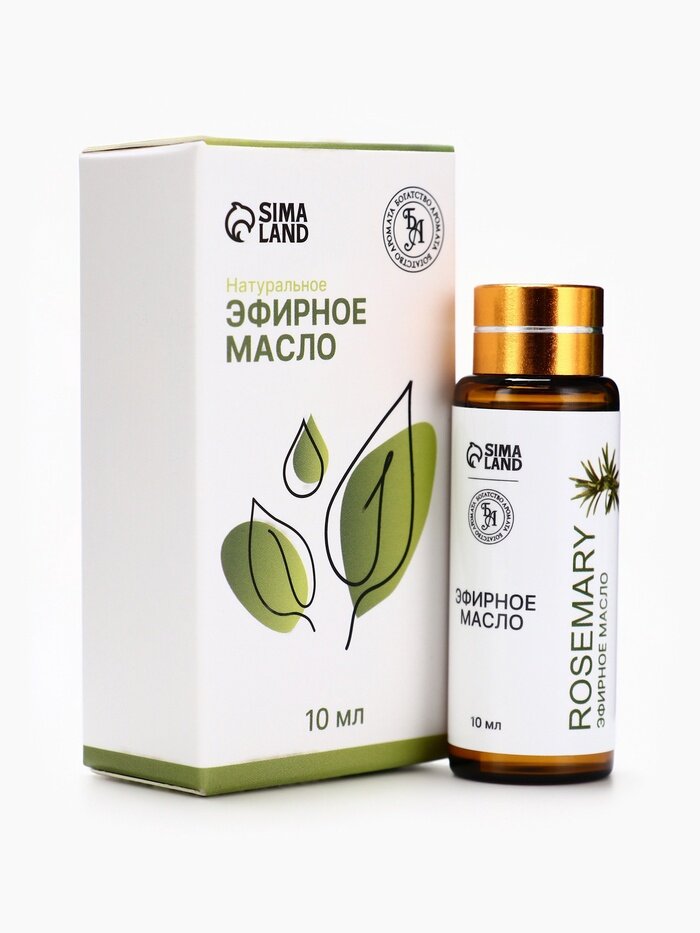 FINTAMPER Эфирное масло «Розмарин», 10 мл, с пипеткой