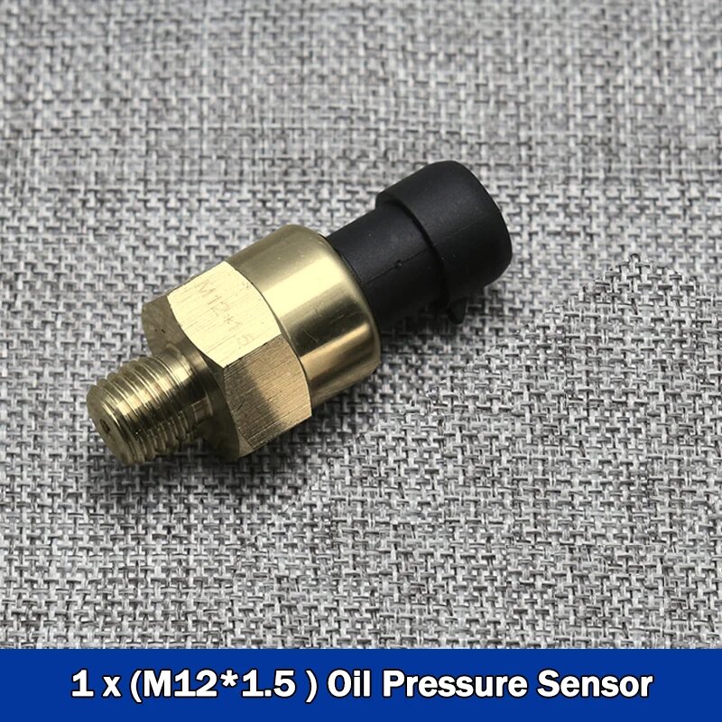 Универсальный датчик давления масла 1/8NPT 1/4NPT M12 * 1,5 датчик давления топлива для 12 В 24 В авто грузовиков M12