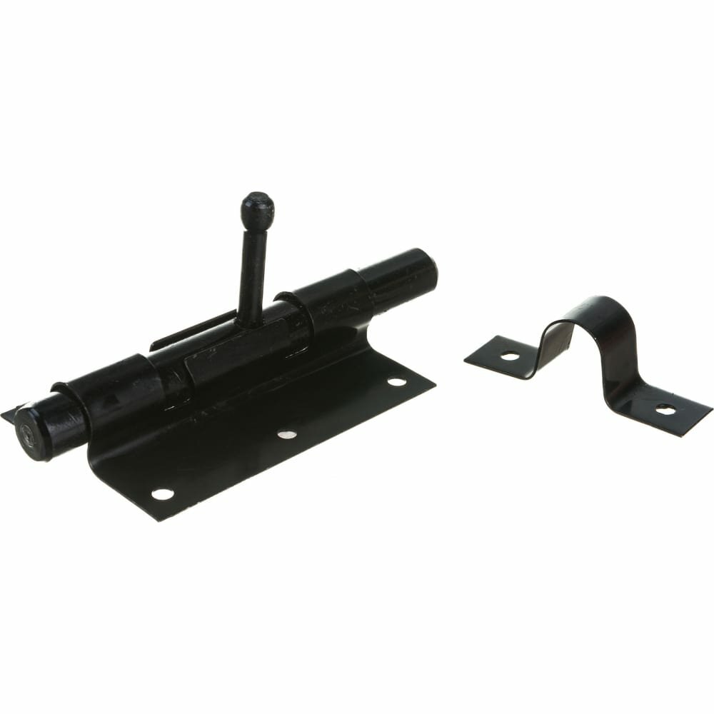 Задвижка GAH ALBERTS черный лак 16/160мм, 137021