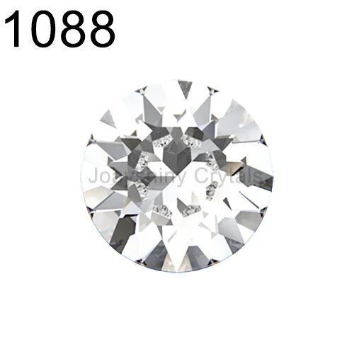 Кристаллы Chaton 1088, Серый, Crystal 001 F, 3.0mm