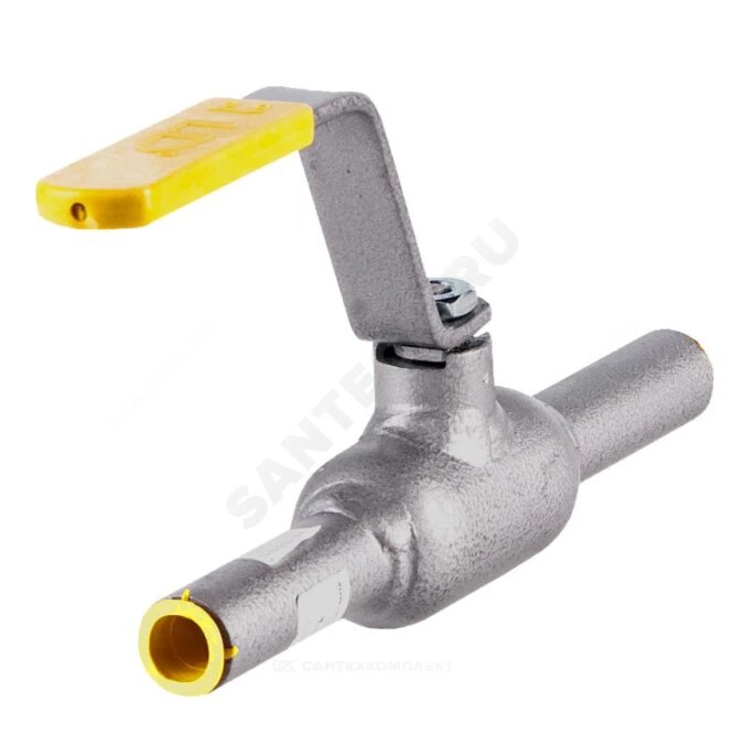 Кран шаровой сталь КШ. Ц. П Ду 40 Ру40 п/привар L=190мм LD КШ. Ц. П.040.040. Н/П.02