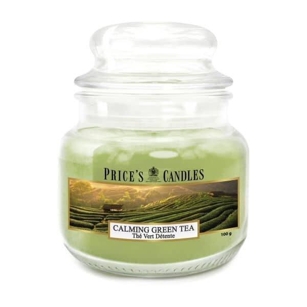 PRICE'S CANDLES Арома-свеча "Calming Green Tea" 100g