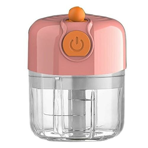 Электрическая чесночная дробилка, мини - переносная мясоперерабатывающая машина для пищевых продуктов, миксер, измельчитель, измельчитель для перца, лука, орехов, 100 мл картофельного пюре и рицина