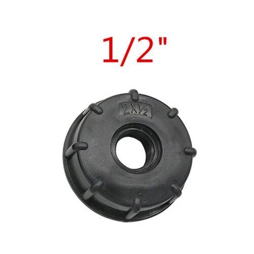 Фитинг для труб PVC 1/2" черный