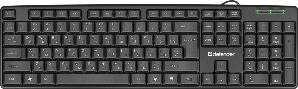 Defender Element HB-520 USB Black 45522 — фото 1