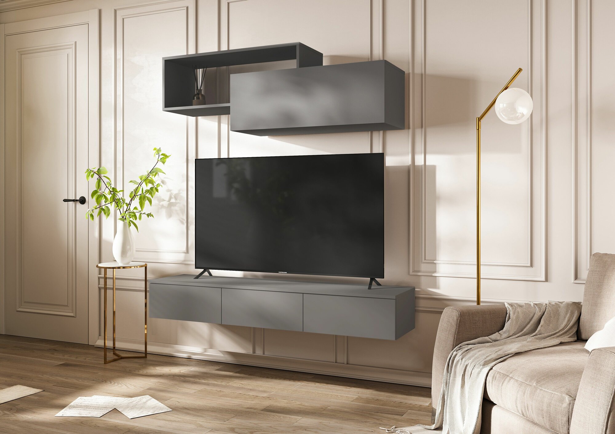 Гостиная Норд Вариант №2 Графит