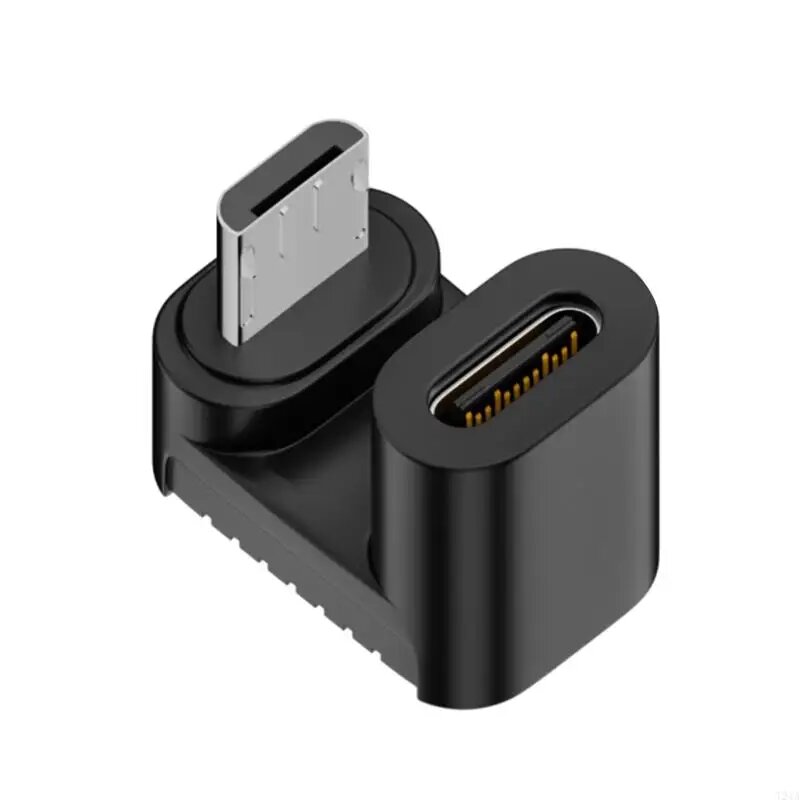 Crust Pro адаптер Micro USB на Type C, черный