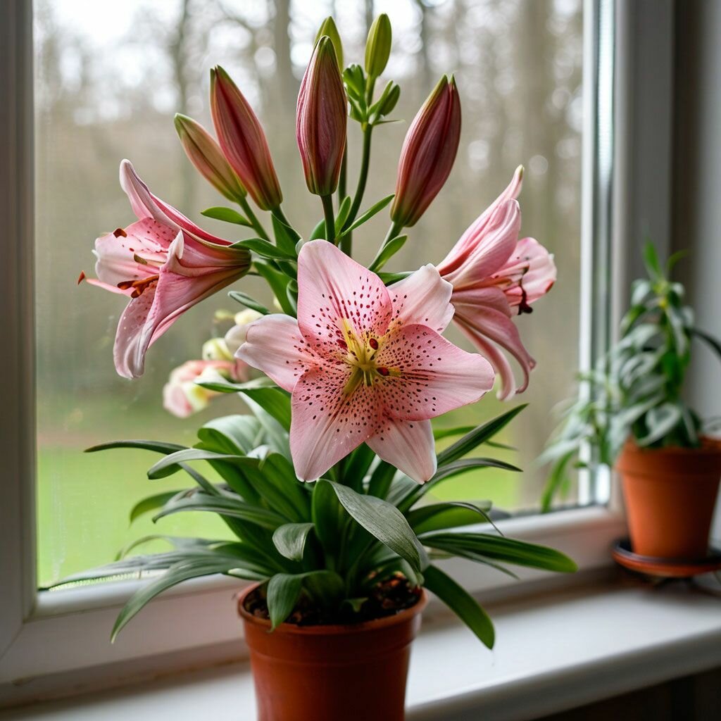 Лилия горшечная, семена для комнатного выращивания