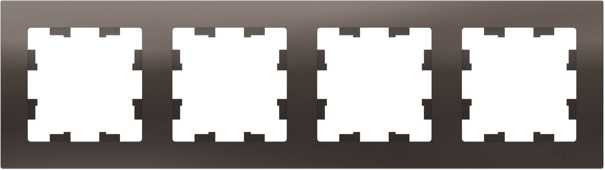 Рамка 4 м мокко AtlasDesign (Schneider Electric), арт. ATN000604