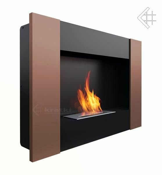 Биокамин Kratki BRAVO 2, Металл, медь, 90,2x65x20 см.