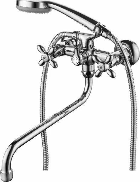 Смеситель для ванны с душем IDDIS Jeals JE2SBL0i10 хром
