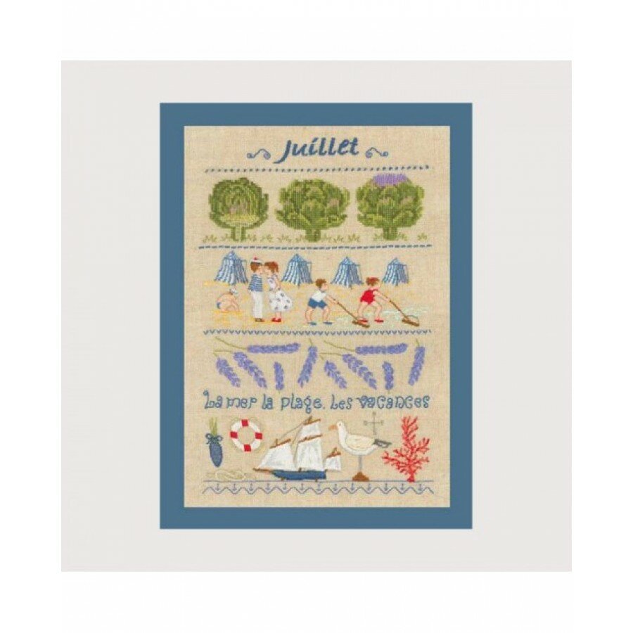 Набор для вышивания: JUILLET (Июль)