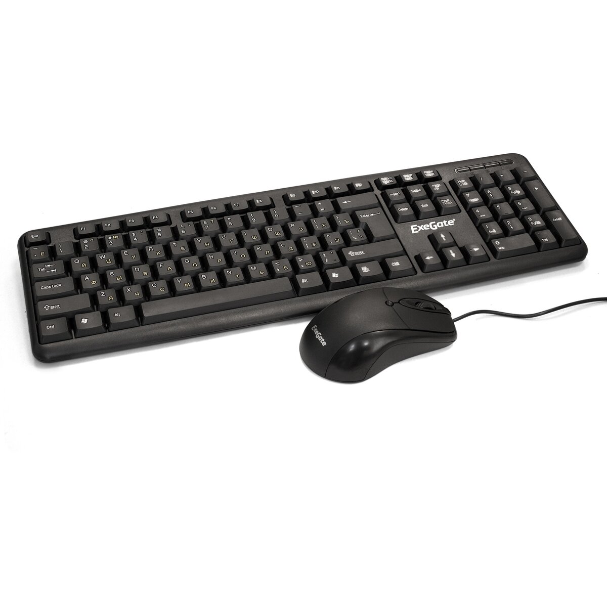 Комплект мышь + клавиатура ExeGate MK120 Black (EX286204RUS)