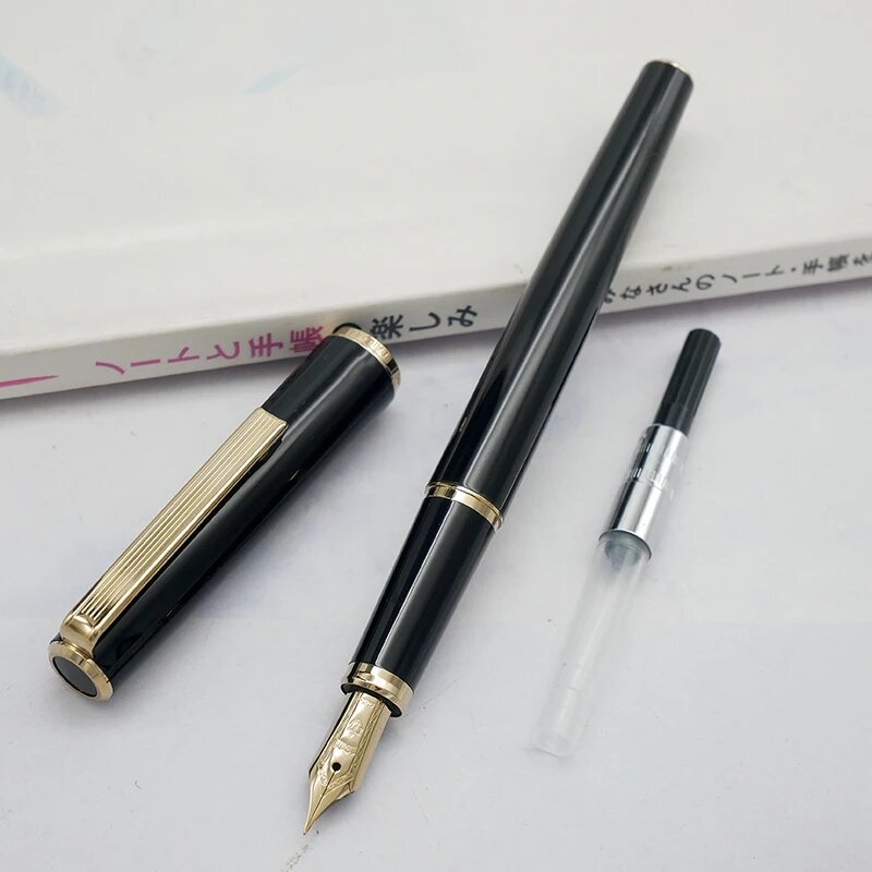 Японская перьевая ручка Sailor 1911 black gold