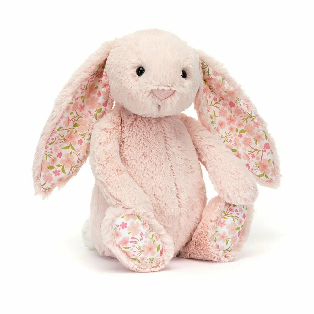 Мягкая игрушка JELLYCAT "Bashful Bunny", велюр, 31 см, цвет розовый