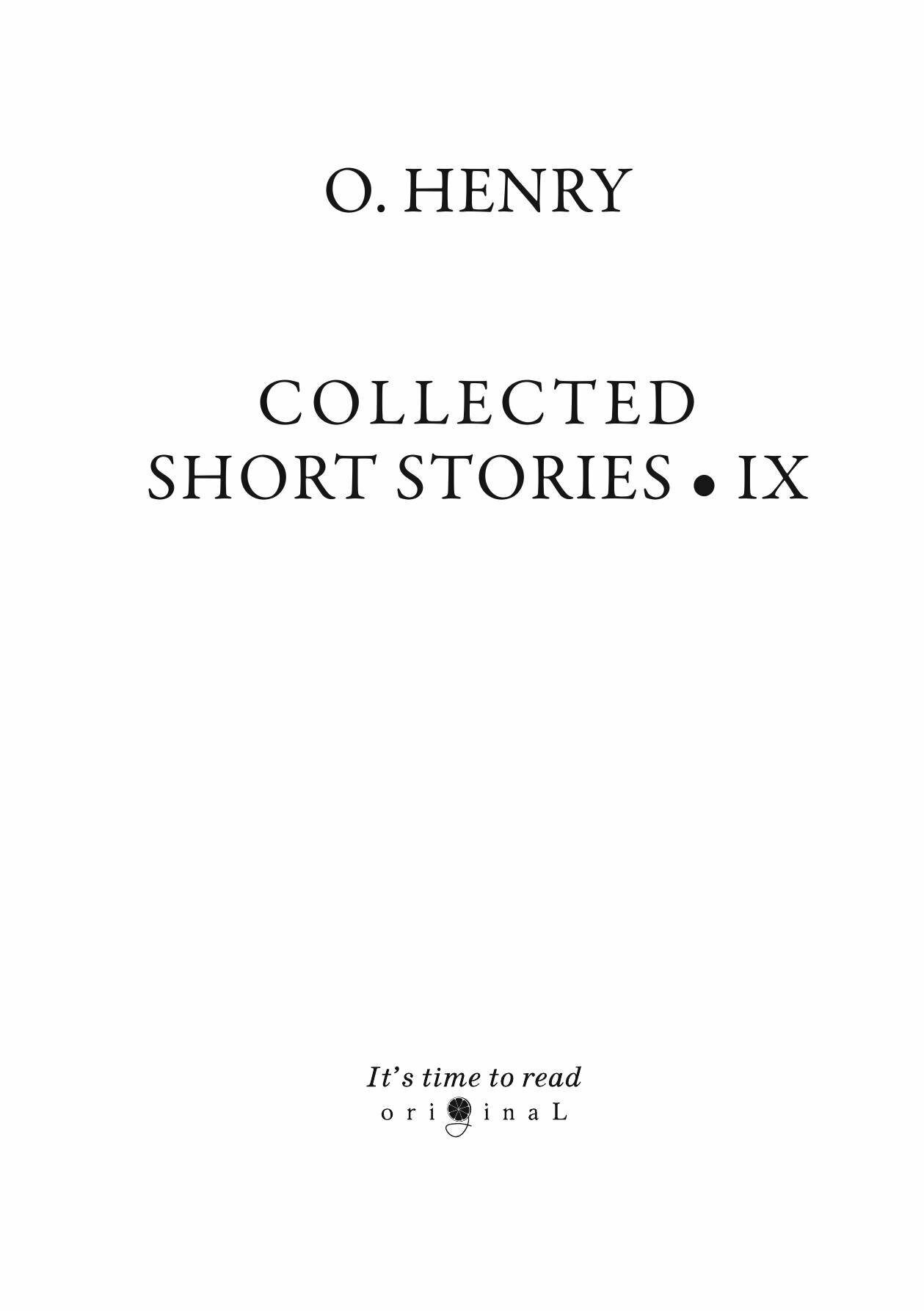 Collected Short Stories IX — фото 1
