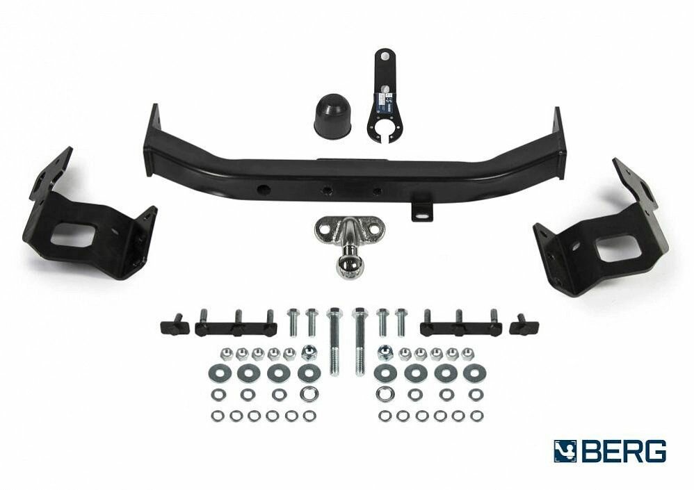 Фаркоп для Mitsubishi Pajero Sport (с 2008-2020 г.), шар F, 2000/75 кг.