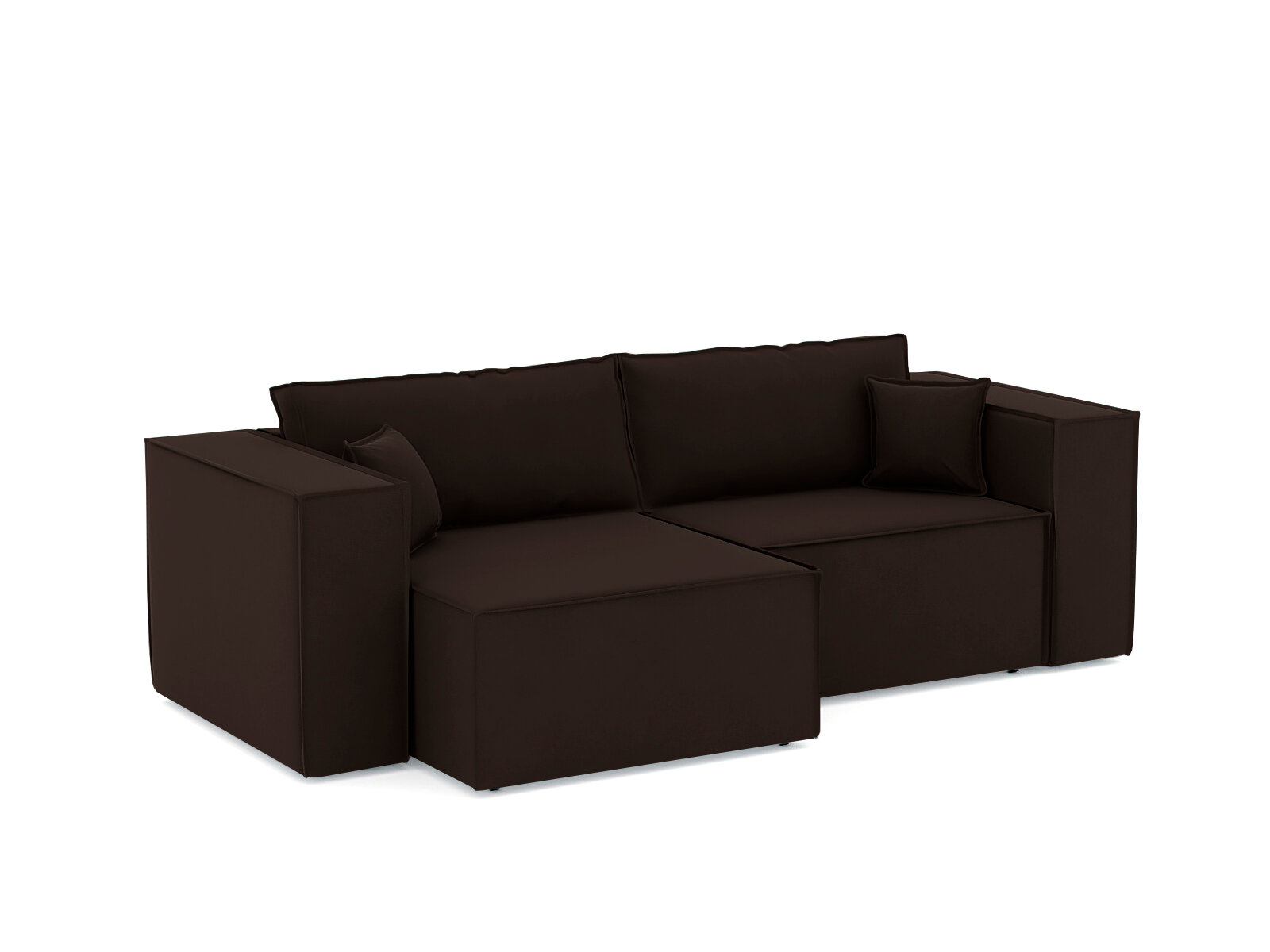 Диван угловой Лофт 2, Браун