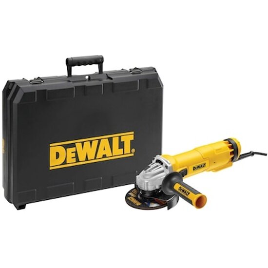 Углошлифовальная машина (болгарка) Dewalt DWE4207K, кейс