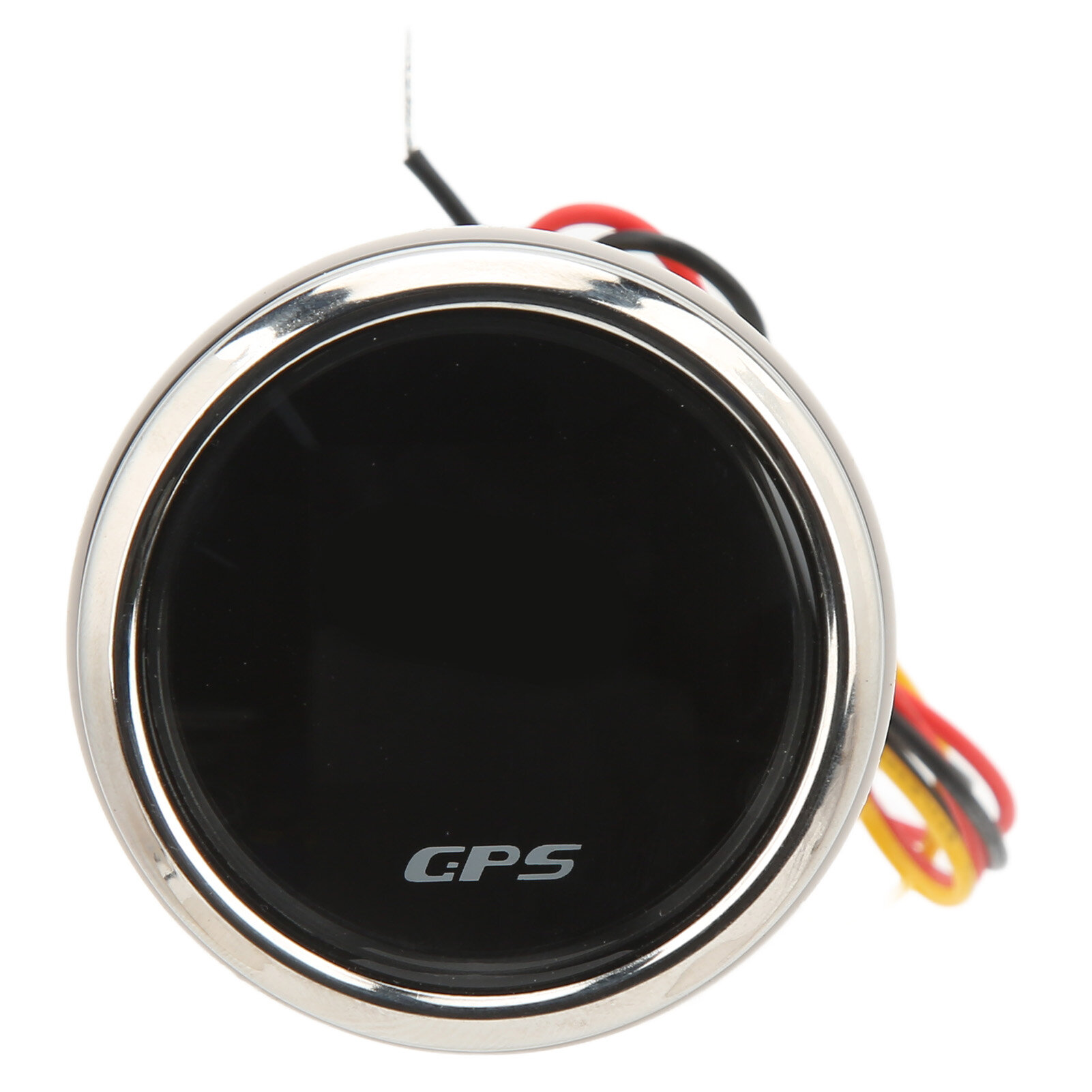 52 мм GPS-спидометр, одометр, пробег, ЖК-дисплей, 9-32 В постоянного тока, для автофургонов, морских лодок, яхт, черная панель, серебряная крышка
