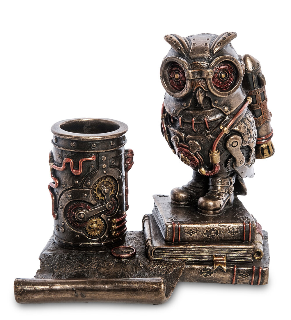 Статуэтка "Сова" (подставка для телефона и ручек)